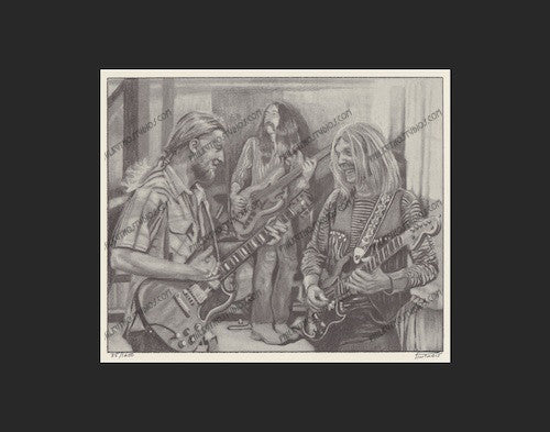 Allman, Trucks and Oakley Fantasy Drawing – Phil Kutno Studios