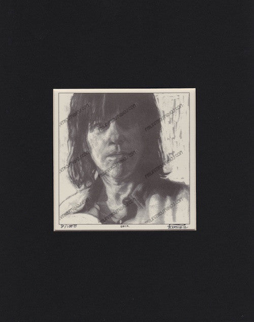 Jeff Beck Drawing – Phil Kutno Studios