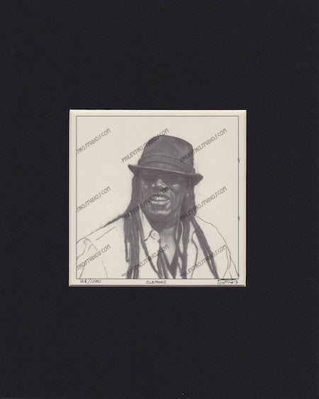 Clarence Clemons Drawing – Phil Kutno Studios