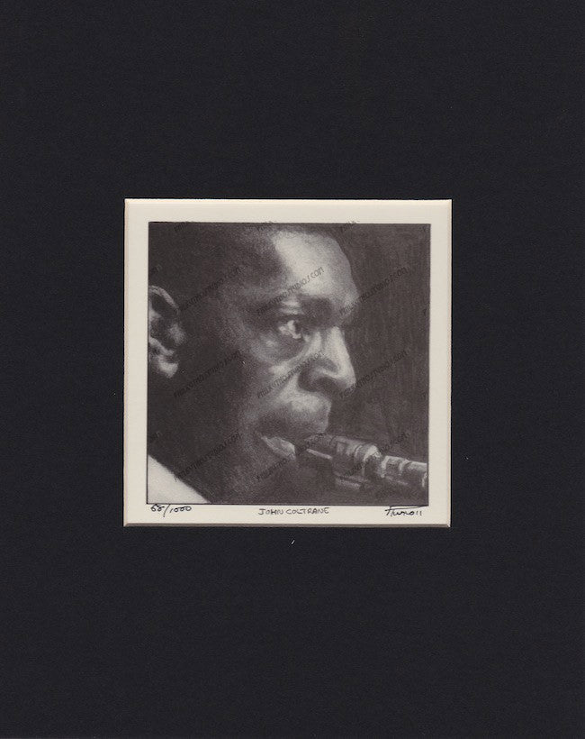 John Coltrane Drawing – Phil Kutno Studios