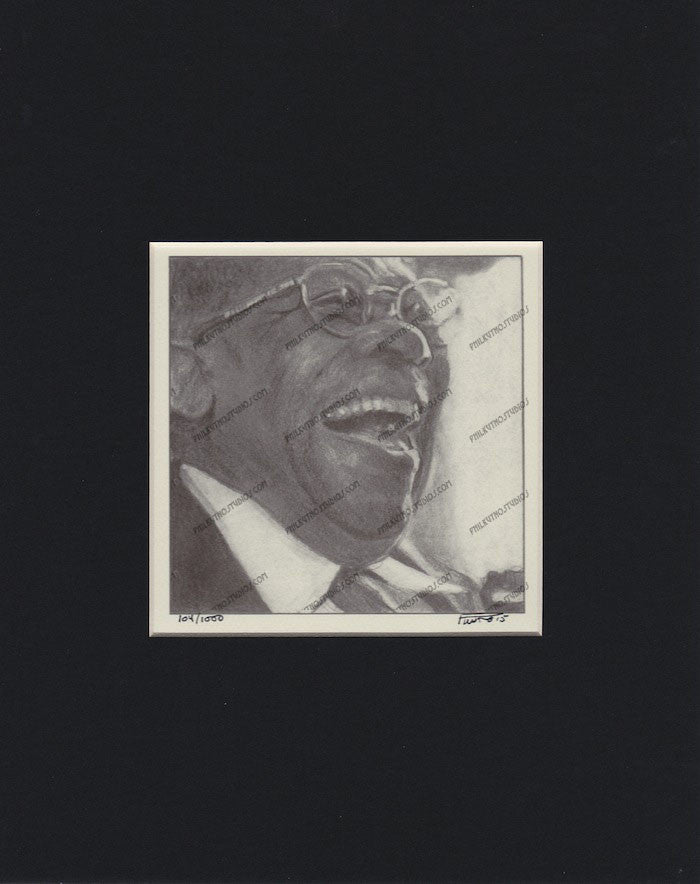 BB King Drawing – Phil Kutno Studios