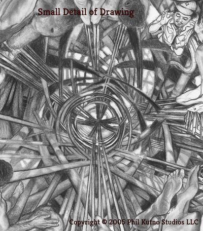 Pencil Drawing - Oblivion – Phil Kutno Studios