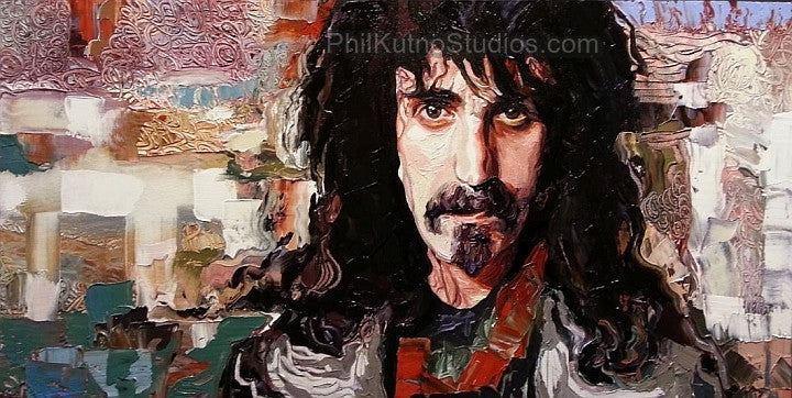 Frank Zappa Oil Painting – Phil Kutno Studios